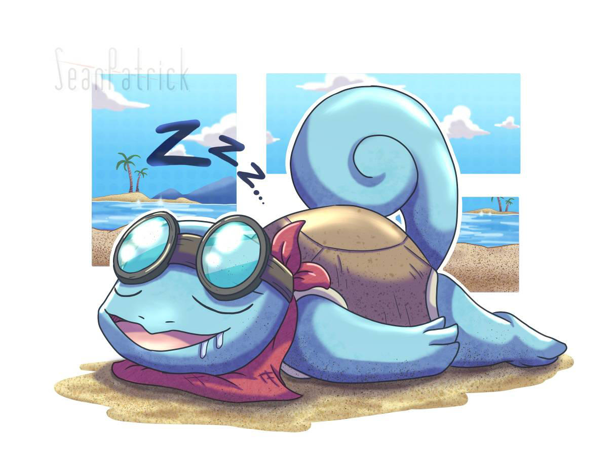 Slumber Squirtle~ by Ppoint555 on DeviantArt