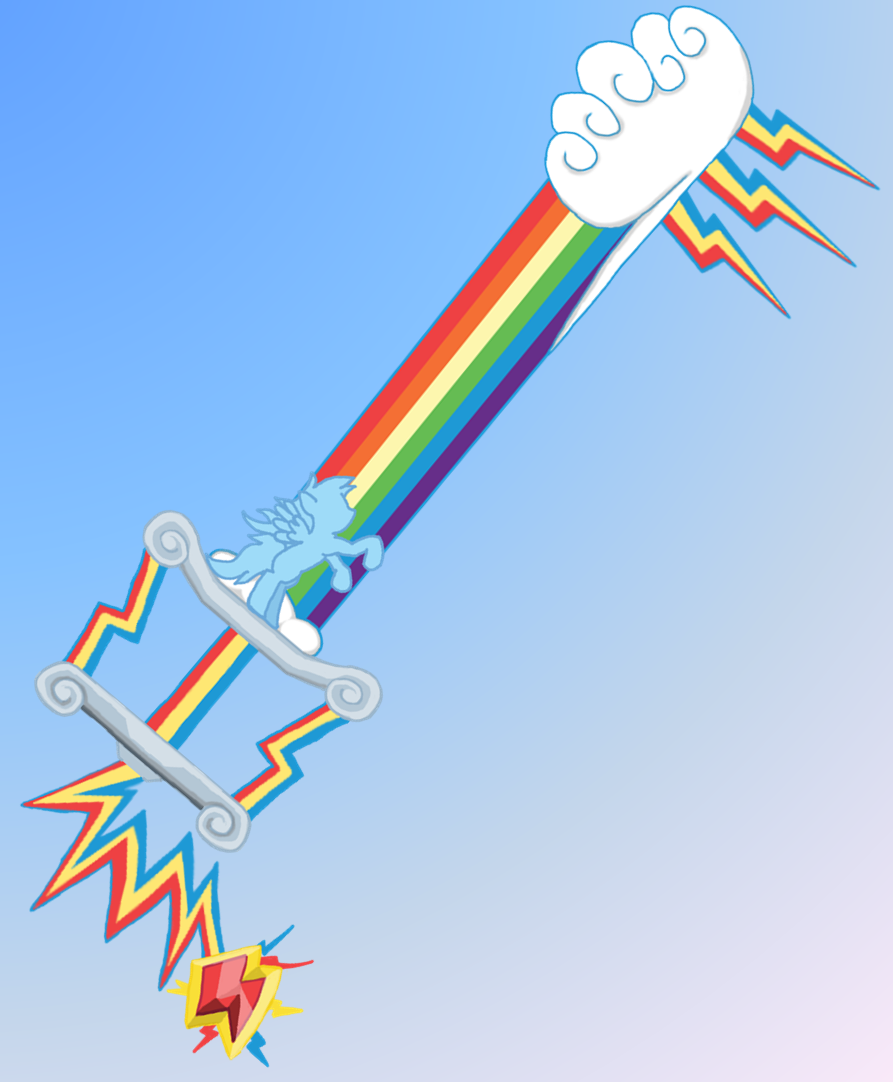 Rainbow Slash (Keyblade) by ReyJJJ on DeviantArt