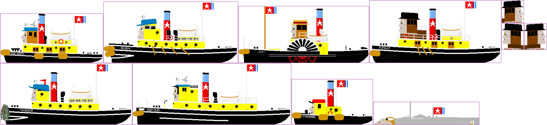 The Star Tugs by TheblueV3 on DeviantArt