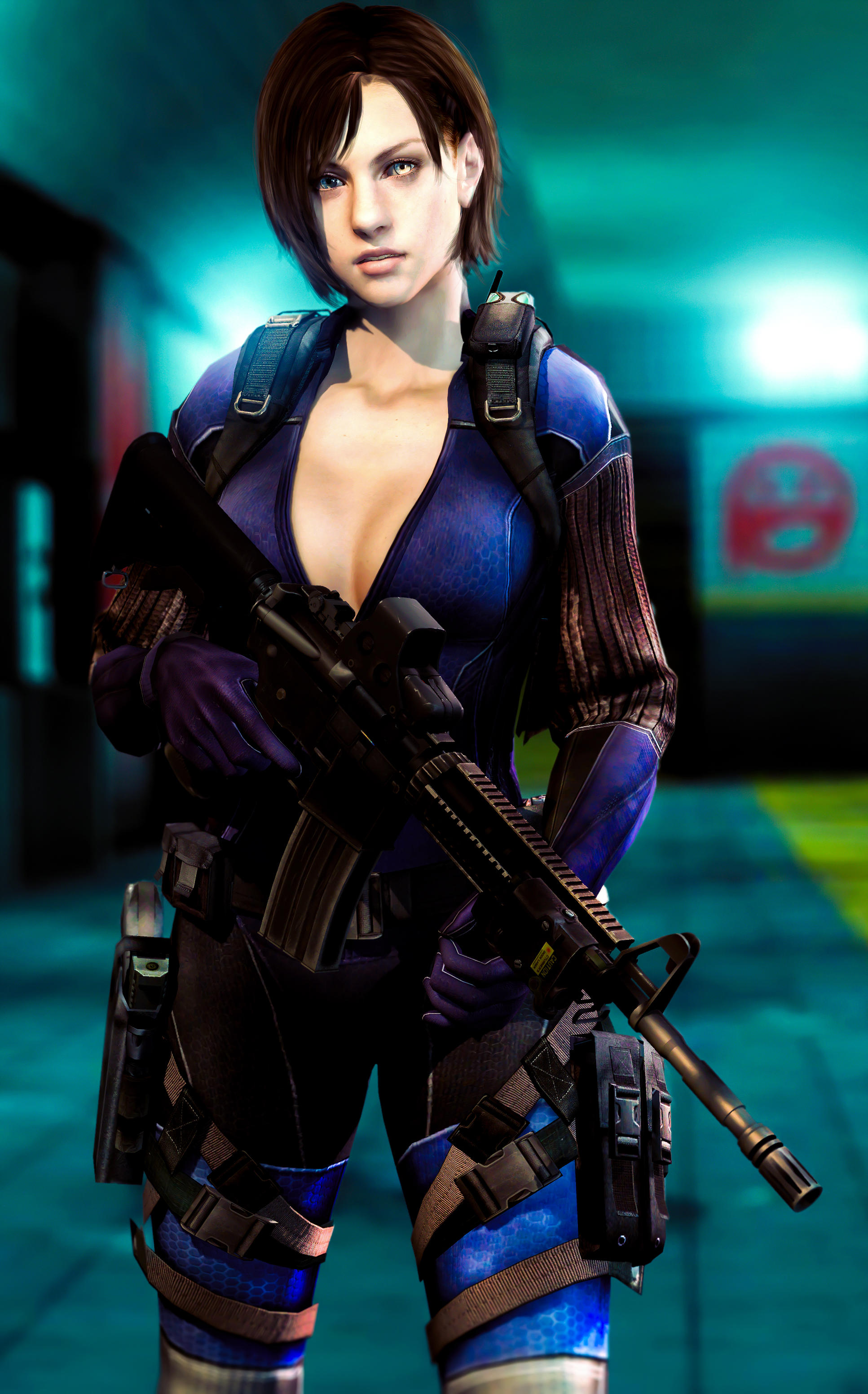 Battlesuit Jill Valentine 11 Enhanced Version By Lordhayabusa357 On