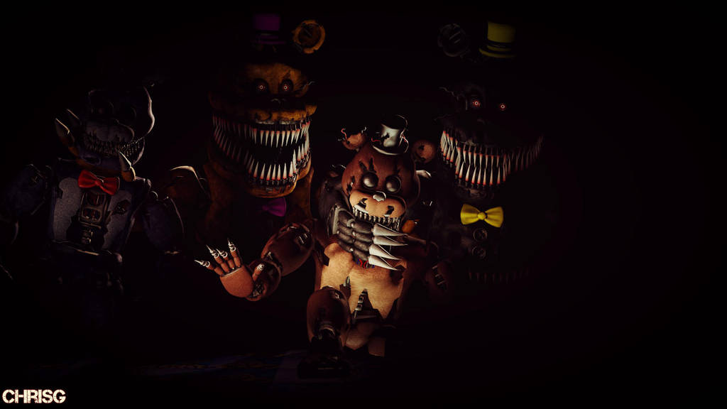 FNaF 4 Poster by chrisb777 on DeviantArt