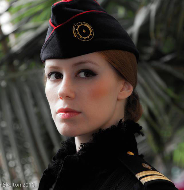Marisha Ray and her Sky Marshal Cap by Ostercy on DeviantArt