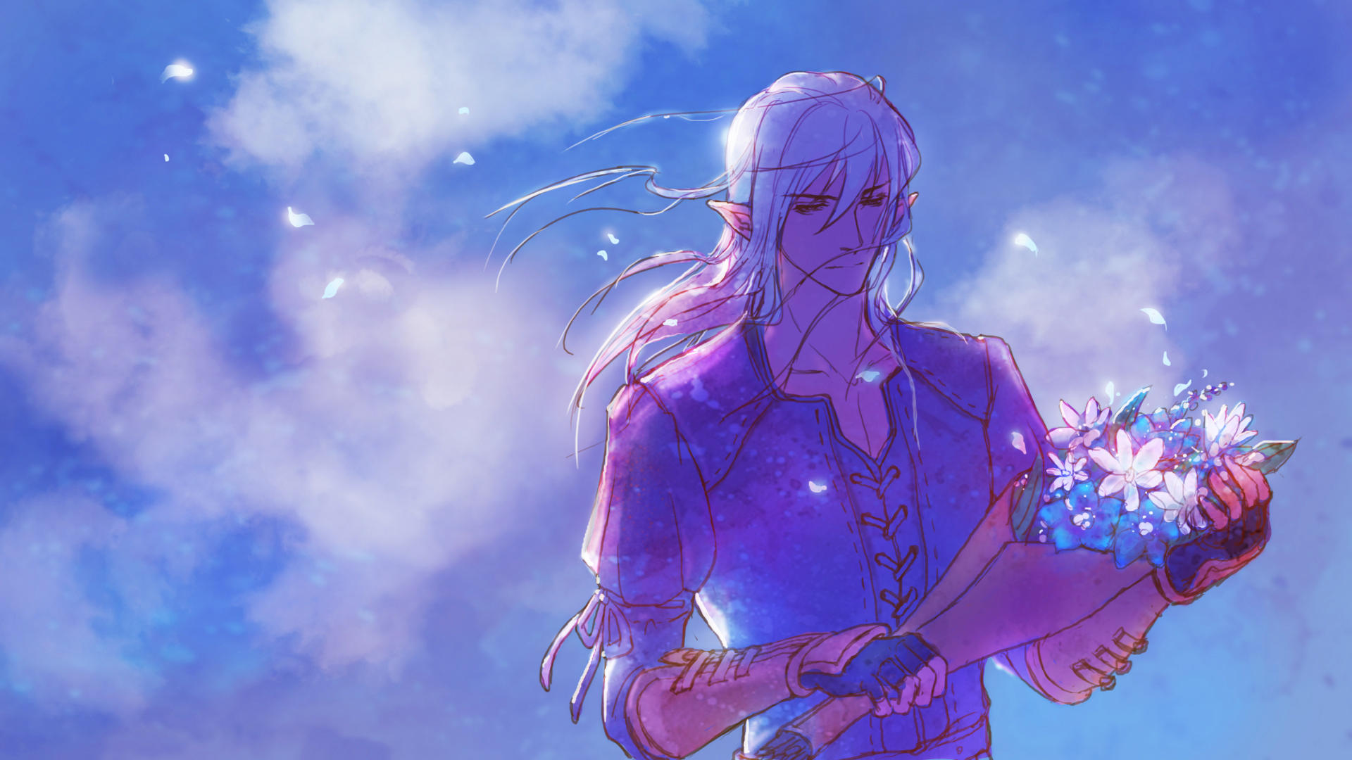 Estinien ~Requiem for Lady Iceheart~ by Athena-Erocith on DeviantArt