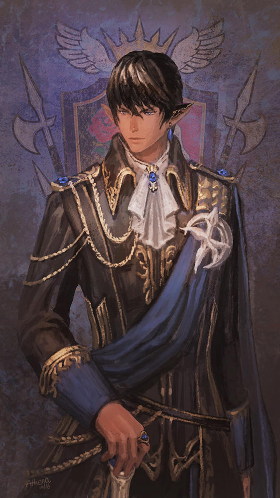 Aymeric as Head of House of Lords by Athena-Erocith on DeviantArt