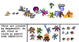 megaman 6 BOSS WEAKNESSES by jmk575 on DeviantArt