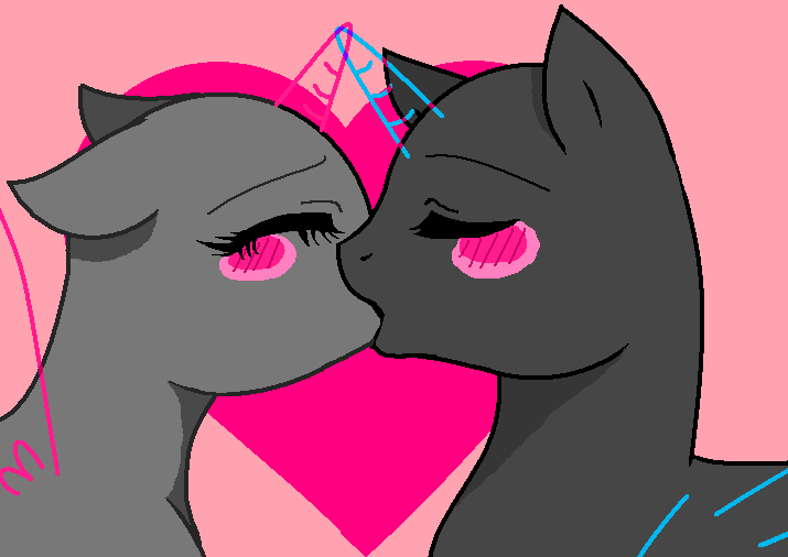 True Love Kiss - Pony base 9 by Arxielle on DeviantArt