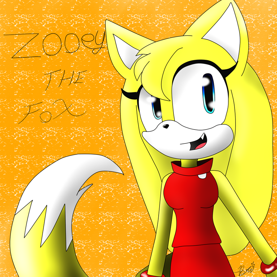 Zooey The Fox- From SONIC BOOM by BriWolfie on DeviantArt