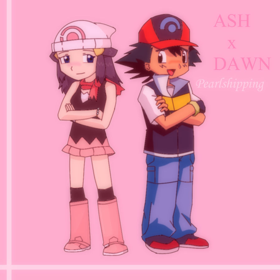 Pearlshipping Ash And Dawn By Dadonyordel On Deviantart