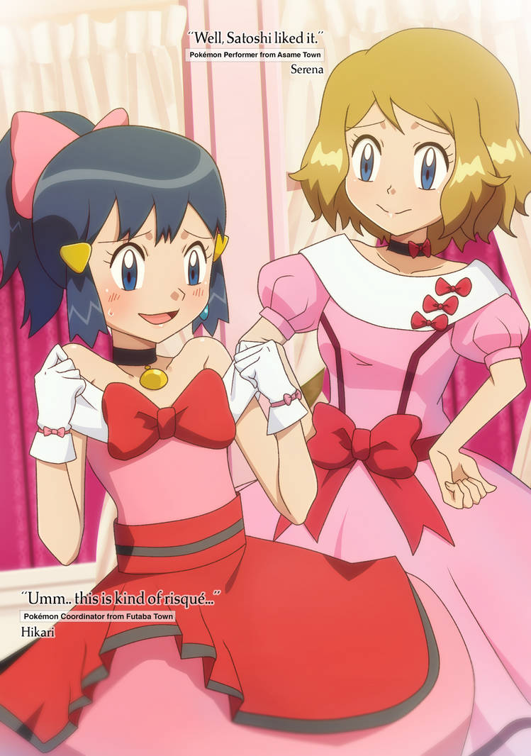 Pokemon Serena Wearing Flats