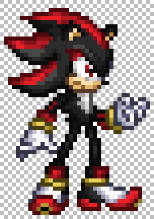 Shadow SSF2 sprite v2 by Nickdex79 on DeviantArt