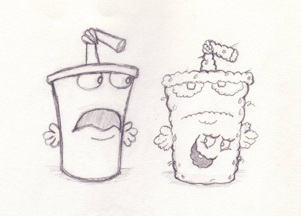 Master Shake Meatwad by Venom-2010 on DeviantArt