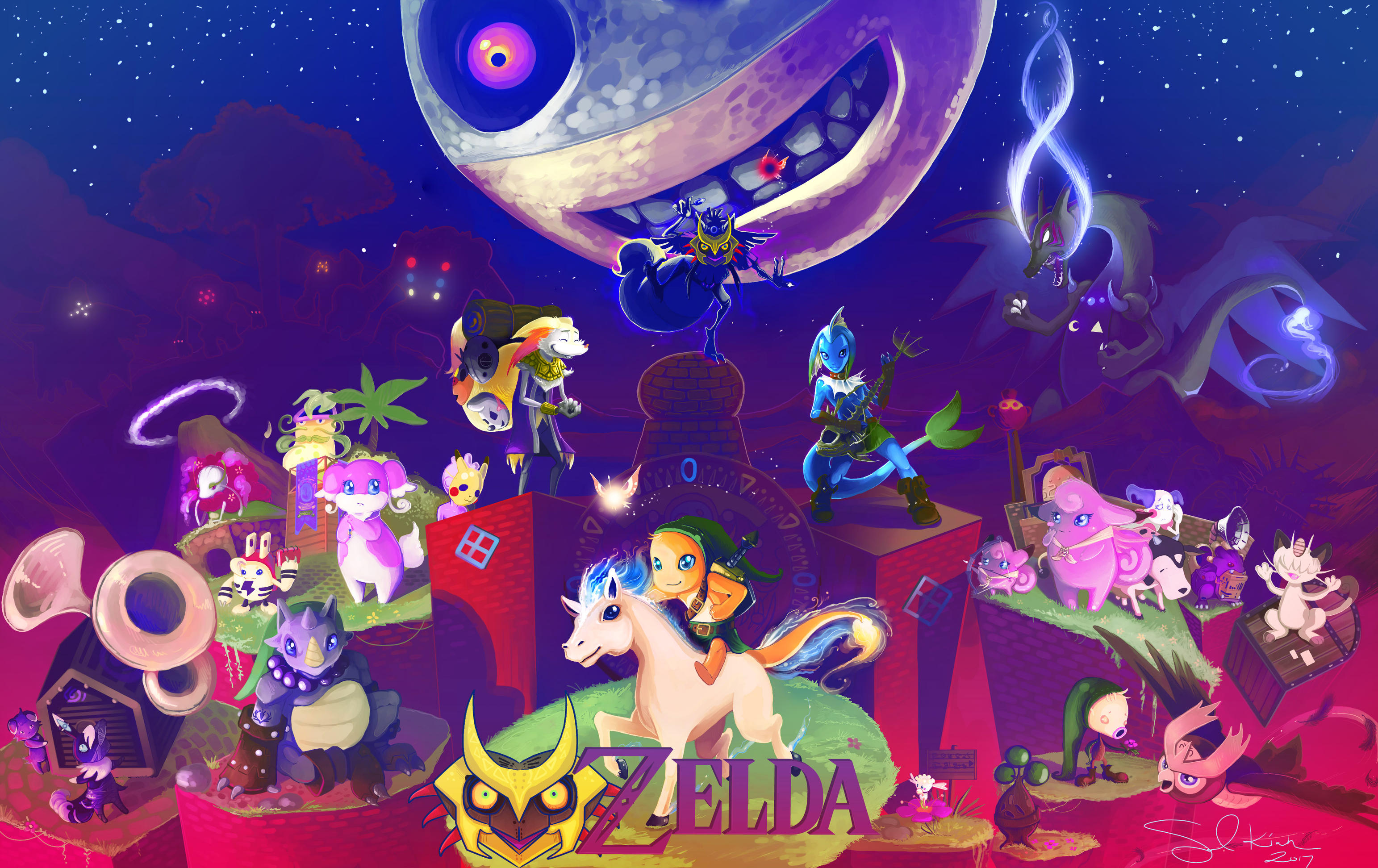 Majora's Mask Crossover by Solkiah on DeviantArt