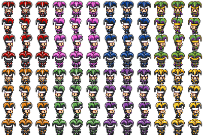 RPG Maker - Jester Sprites (DS+) by Amysaurus121 on DeviantArt