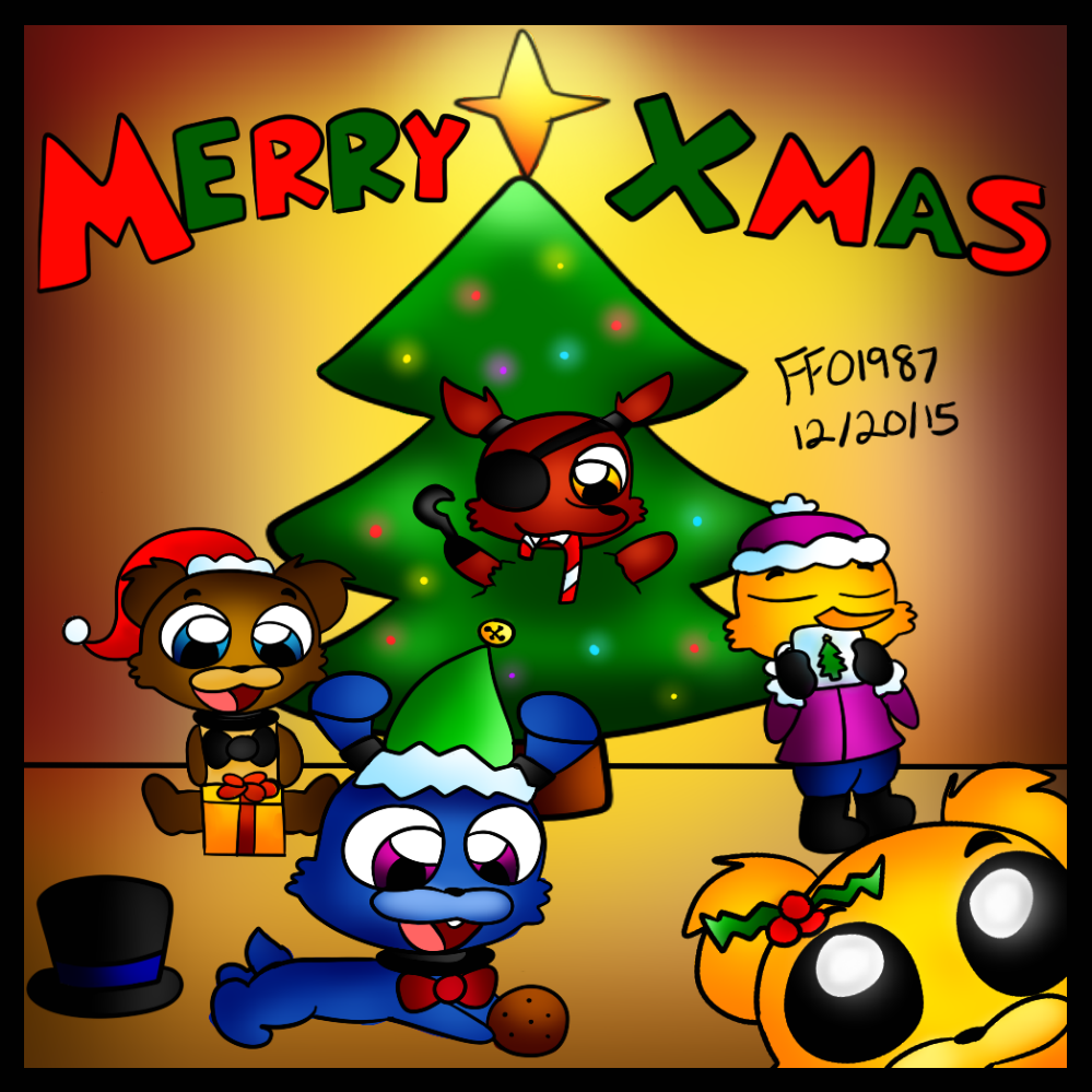 Merry Christmas by FnafFanOf1987 on DeviantArt