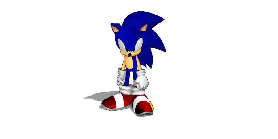 A new Sonic model? by jetknight on DeviantArt