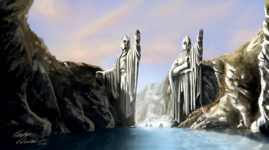 Argonath - The Lord of the Rings by svWt123 on DeviantArt