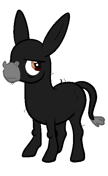 MLP FIM Donkey Base- by oCrystalArt on DeviantArt