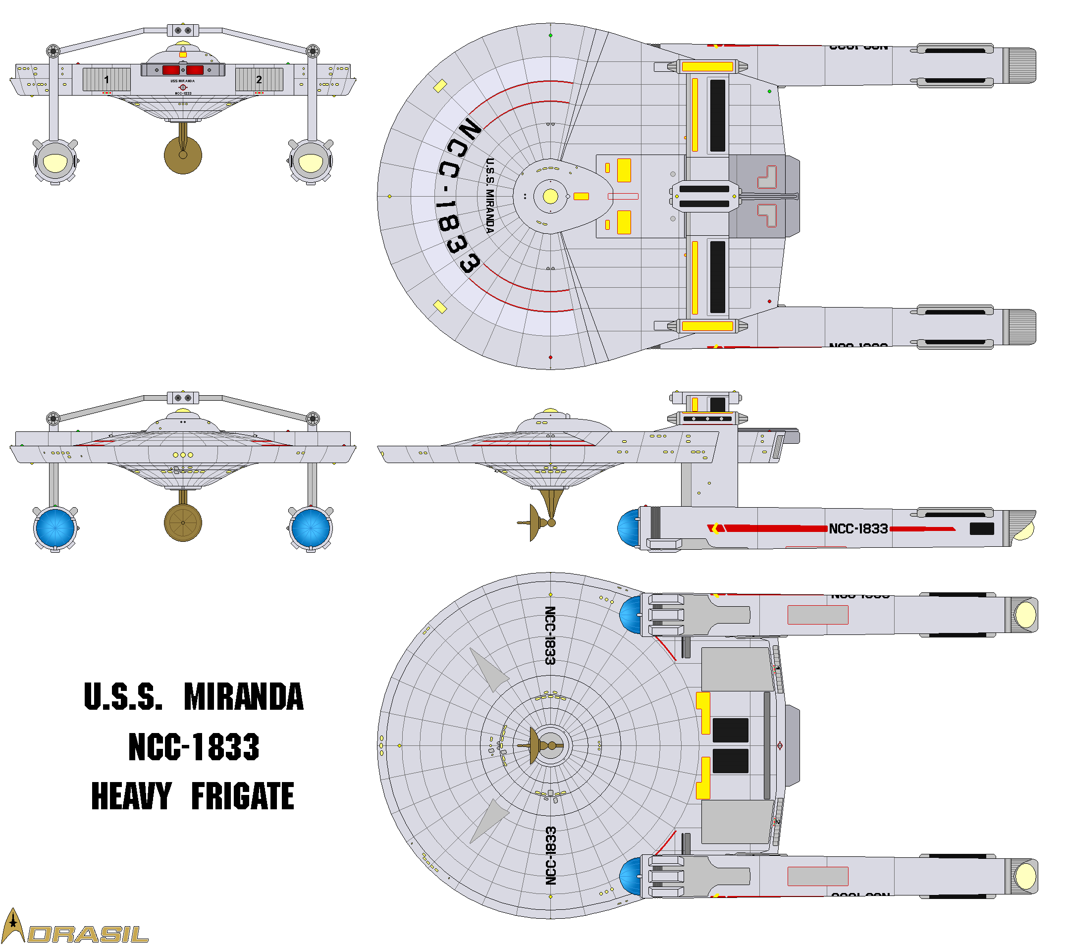 Miranda Class ADB Version Vance Color Palette by adrasil on DeviantArt