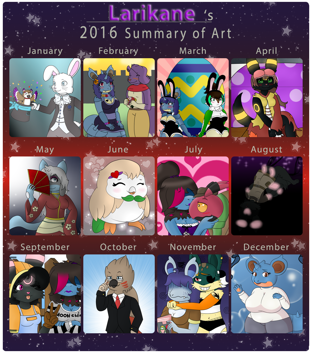 Larikane's Summary of Art (2018) by Larikane on DeviantArt
