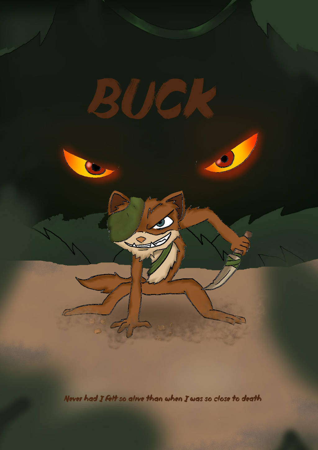 Buck On Buck The Weasel Fan Deviantart