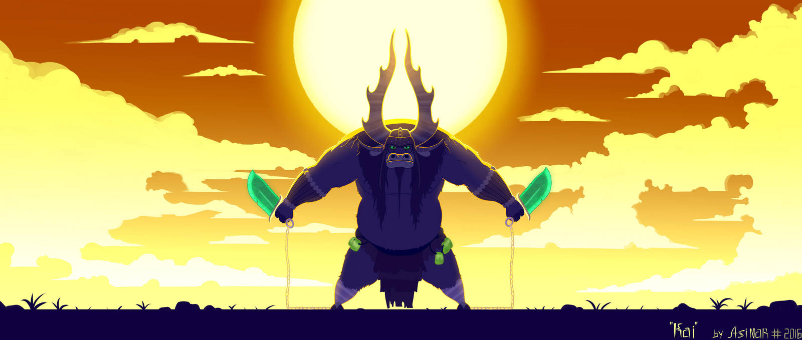 KAI (Kung Fu Panda 3) by AsinarArt on DeviantArt