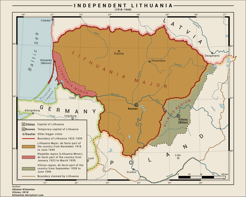 Lithuania 1918-1940 by Klimantas on DeviantArt
