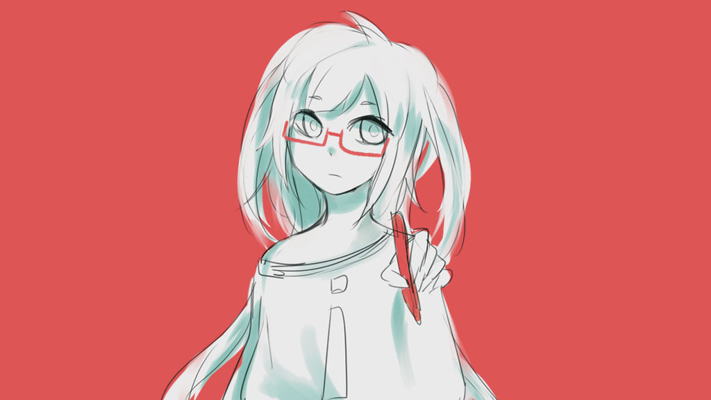 PowaPowa-P Tribute (Please Give Me a Red Pen) by kyuuriin on DeviantArt