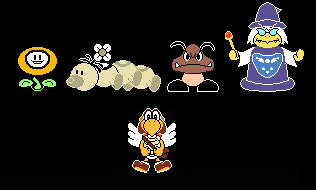 I Colored ALL Undertoad Sprites by REDBIRD030 on DeviantArt