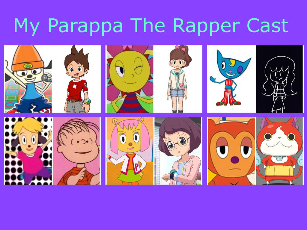 My Parappa The Rapper Cast by AlvieandRandy on DeviantArt