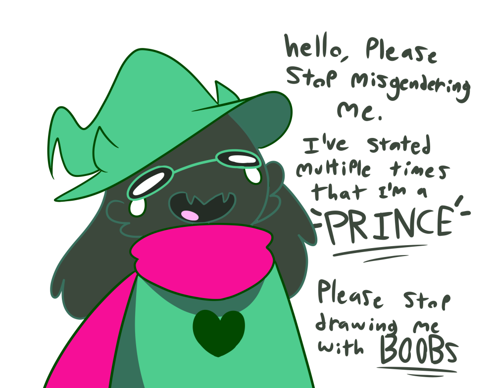 Ralsei deserves better by synnibear03 on DeviantArt