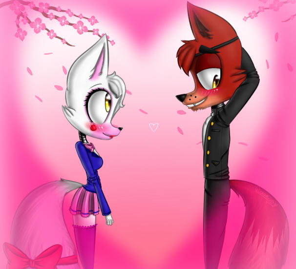 Foxy X Mangle In Japan By Dreamsa On Deviantart