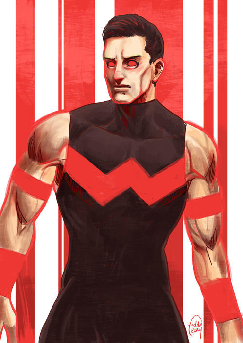 Daily Sketches Wonderman by fedde on DeviantArt