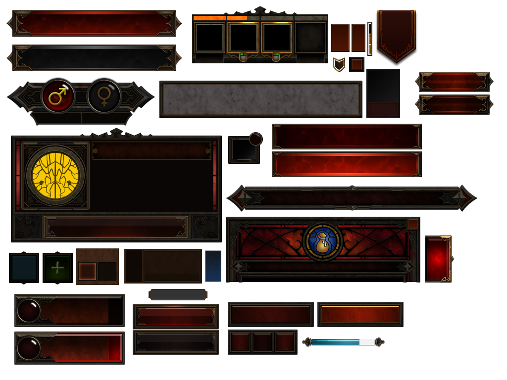 DIABLO III UI by atanichi on DeviantArt DIABLO III UI by atanichi on DeviantArt