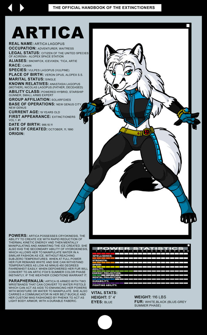 Artica SourceBook by Ebonyleopard on DeviantArt