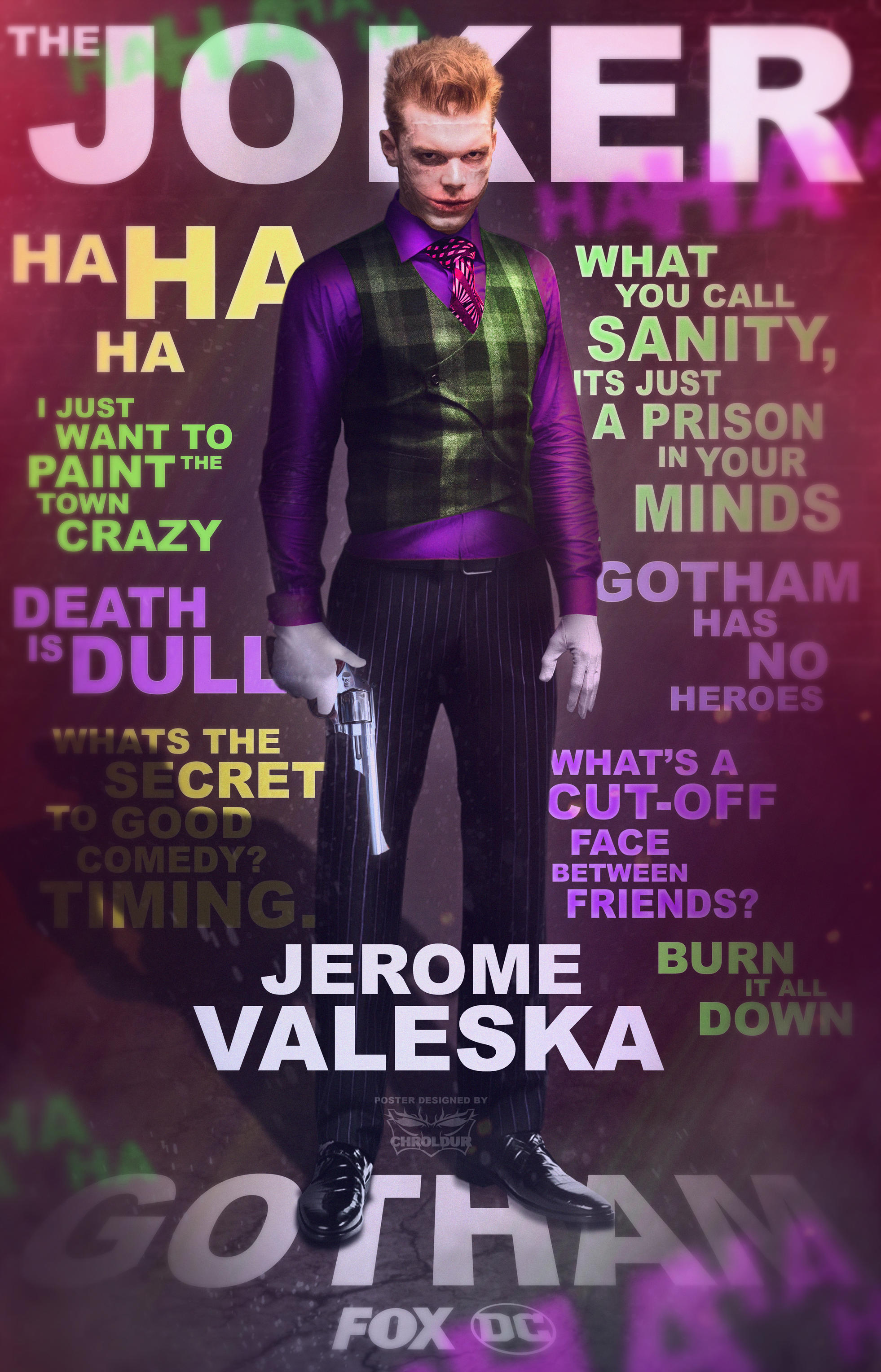 Jerome Valeska - The Joker by DigestingBat on DeviantArt