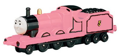 ERTL Tickled Pink James by islandofsodorfilms on DeviantArt