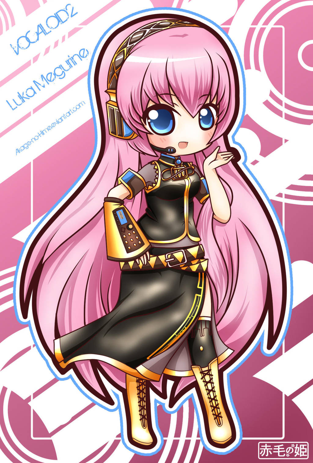 VOCALOID2 - Luka Megurine by Akage-no-Hime on DeviantArt