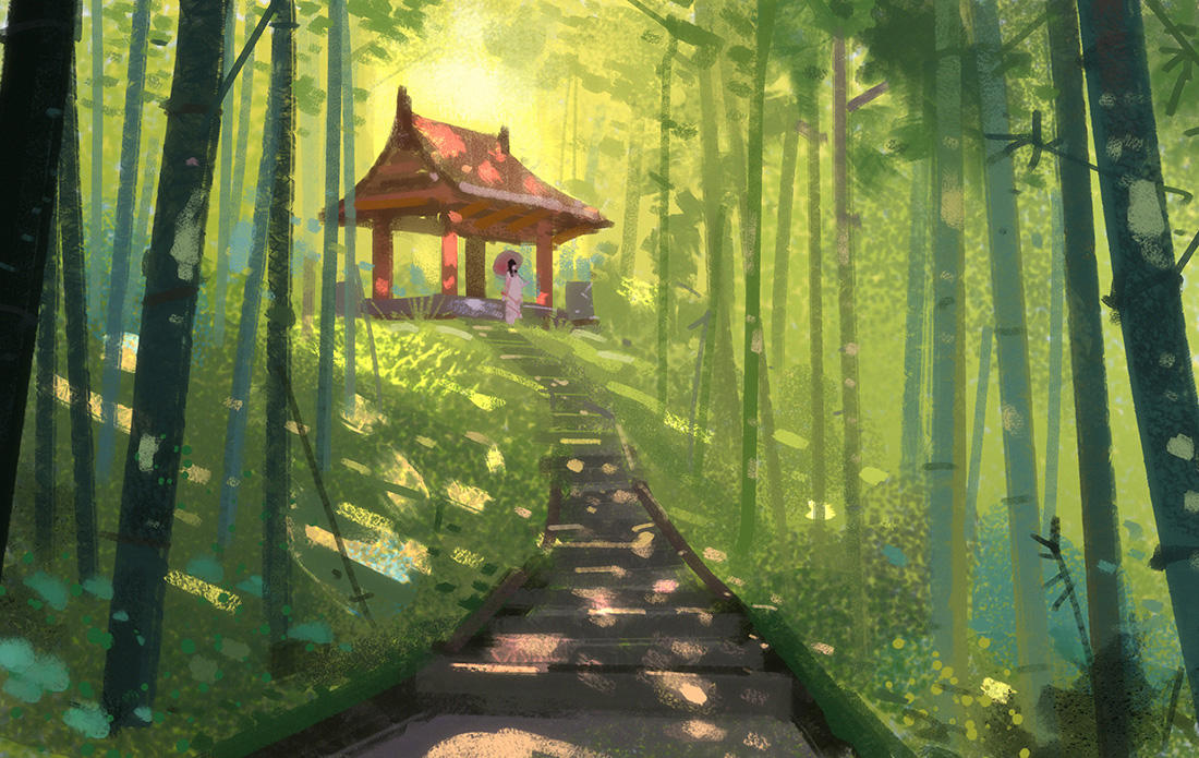 Ancient Shrine by Hideyoshi on DeviantArt