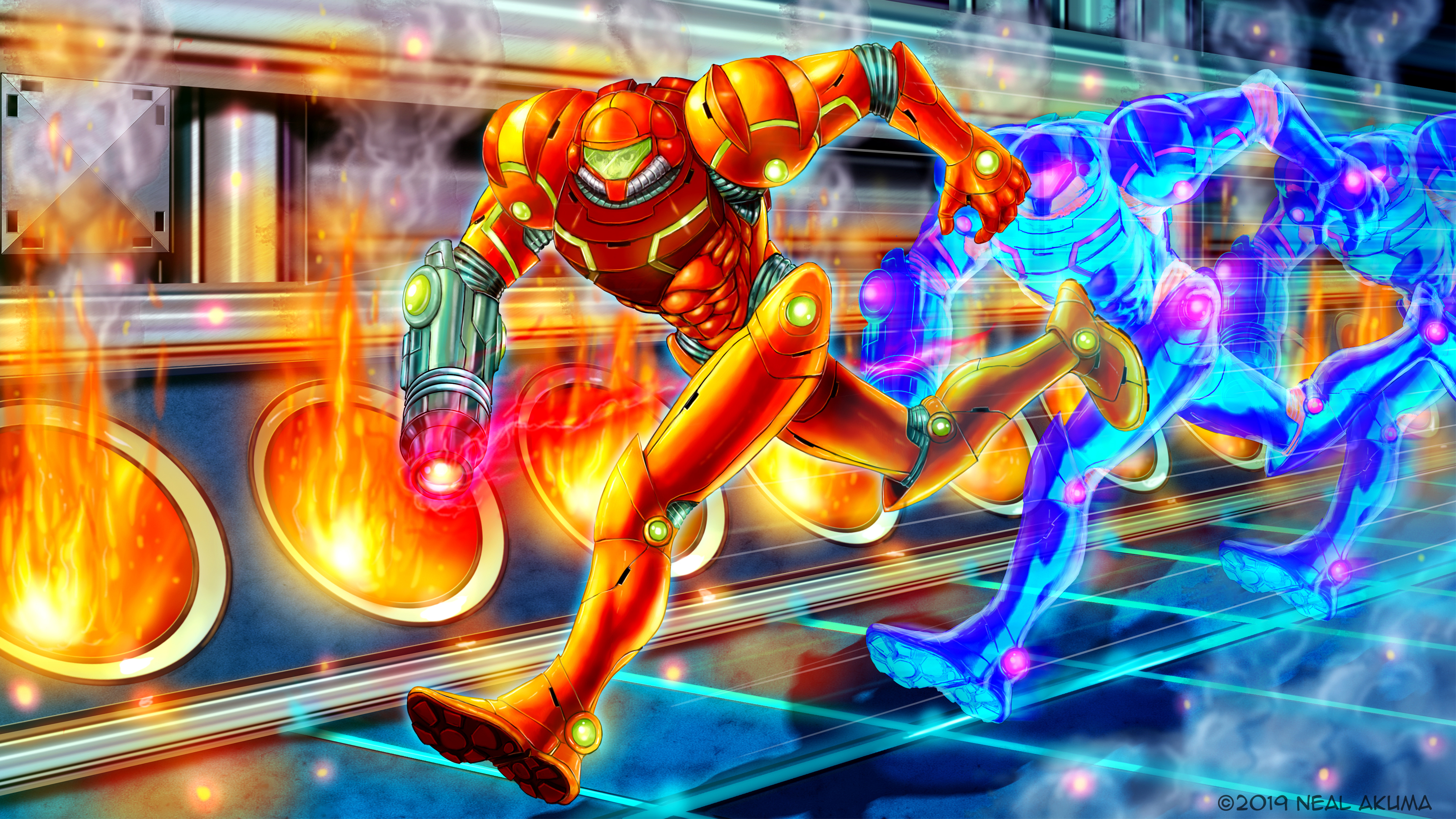 Metroid -escape fan art 4 by Neal-Akuma on DeviantArt