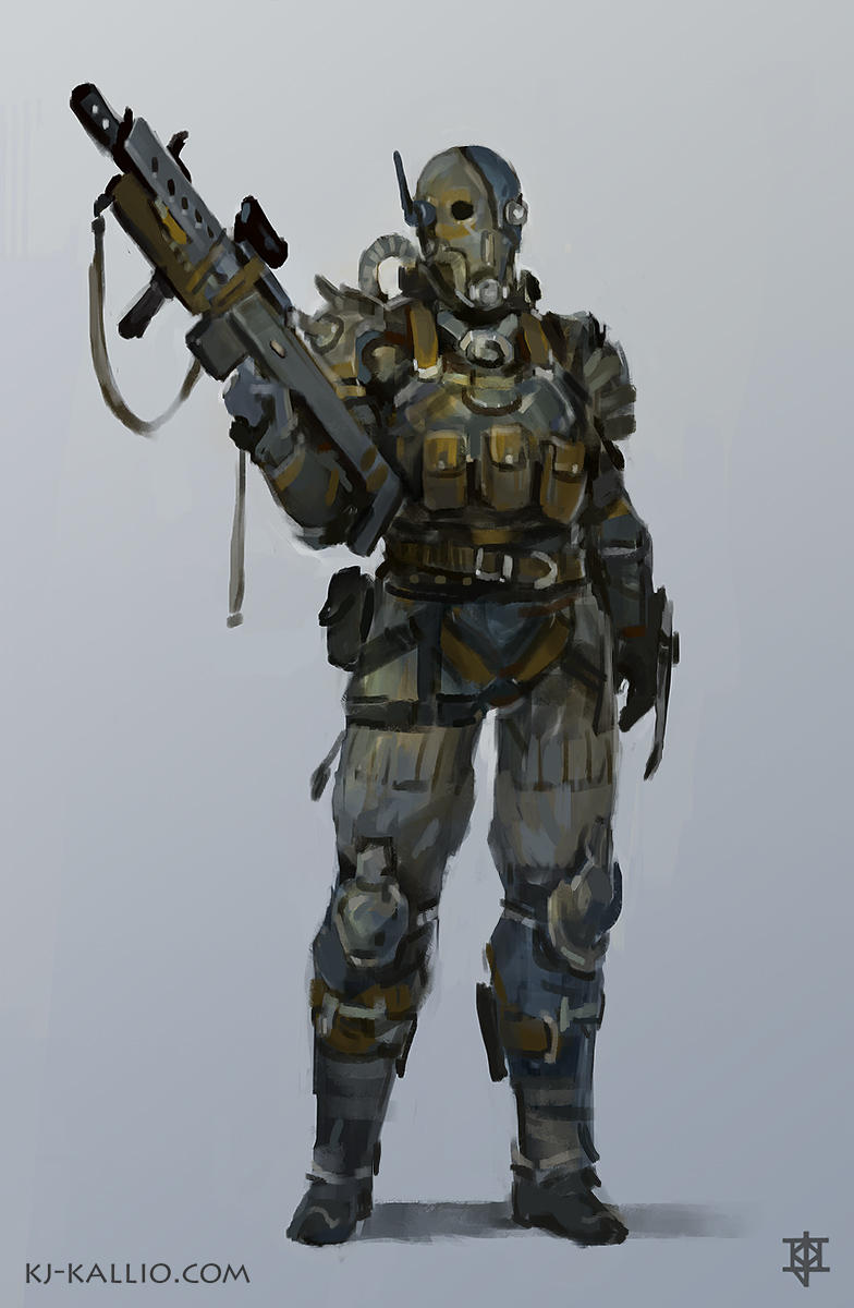 Raider character design by KJKallio on DeviantArt