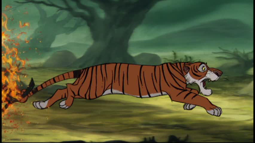 Shere Khan Fears Fire by Bandidude on DeviantArt