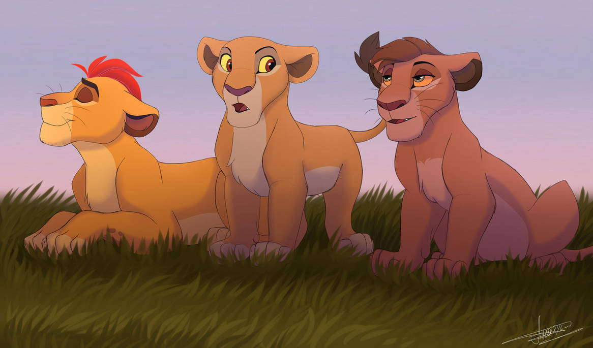 Kion Kiara And Kopa By Scorpion 89 On Deviantart