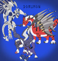 Renamon and Dorumon Comic bk 1 by IceRenamon on DeviantArt