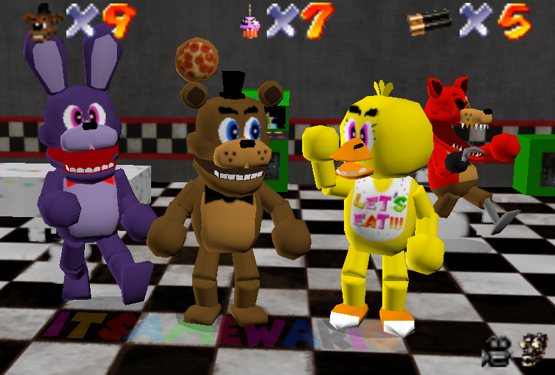 Super FNAF 64: Multiplayer by ItsameWario48 on DeviantArt