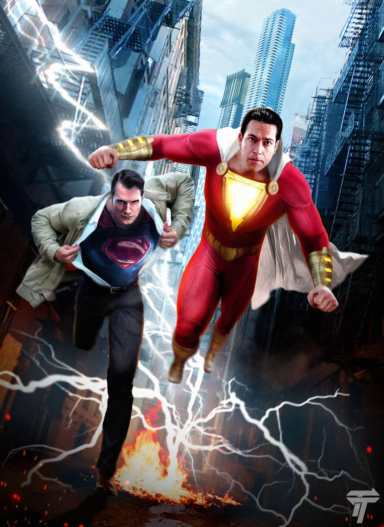 Shazam and Superman by Timetravel6000v2 on DeviantArt