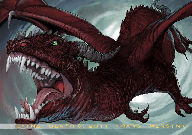 Flying Death by FransMensinkArtist on DeviantArt