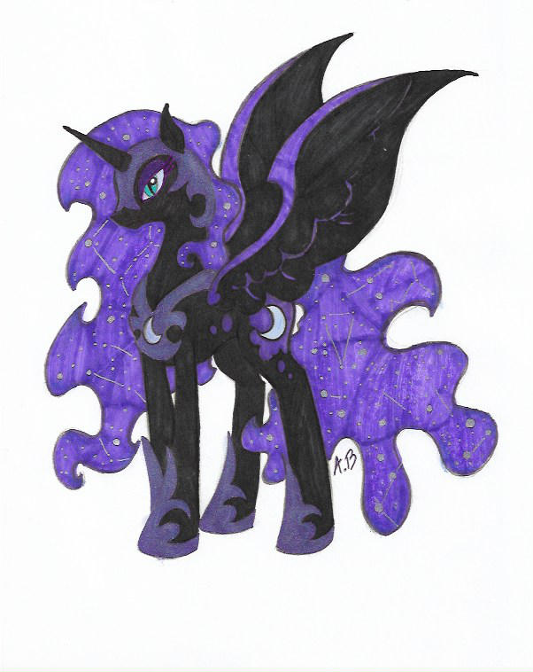 MLP Villains - Nightmare Moon by RossmaniteAnzu on DeviantArt