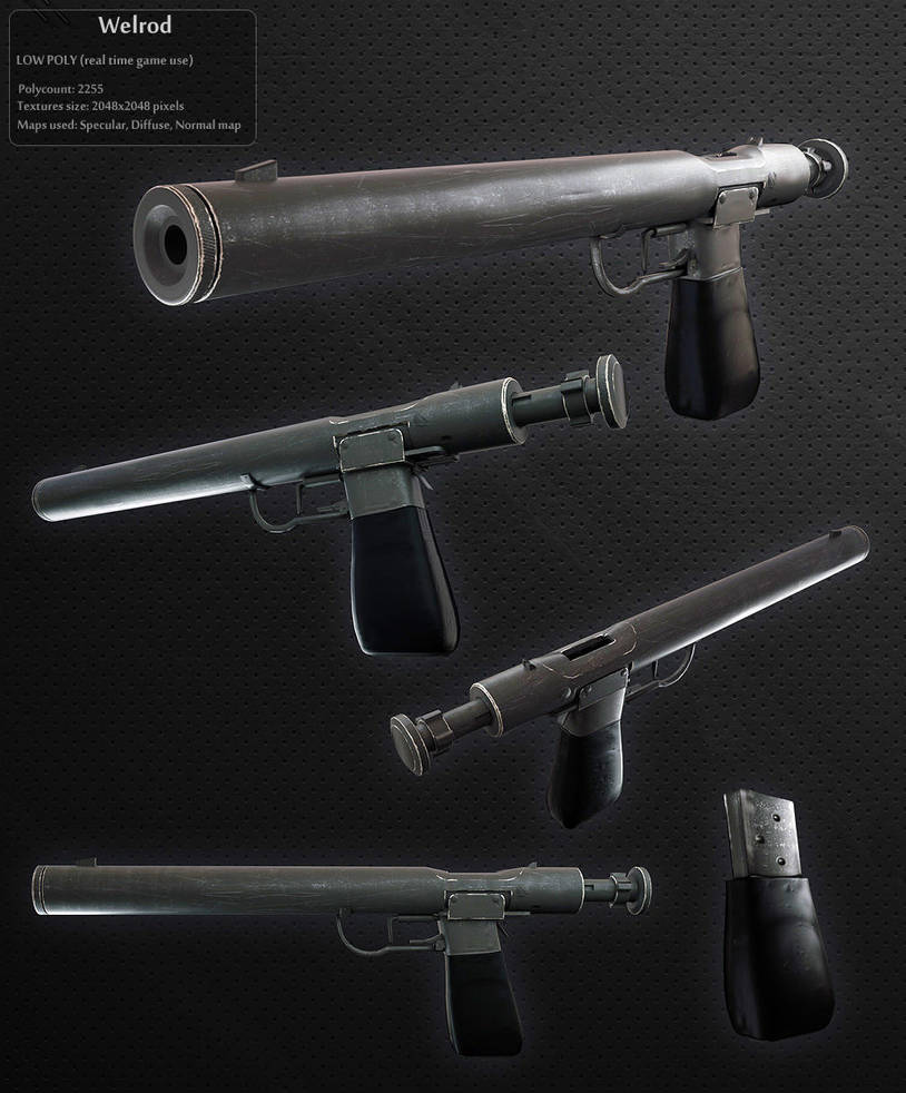 Welrod by 3d-odan on DeviantArt