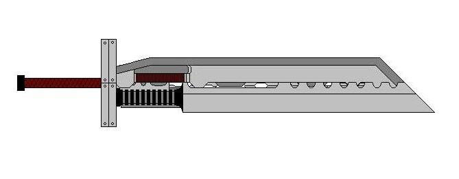 Cloud's Sword - Combination 2 by KravenErgeist on DeviantArt