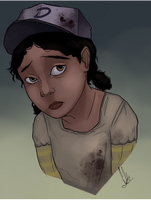 Duck And Clem, Walking dead by im0chan on DeviantArt